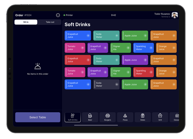 Seamless iPad POS | UK Based POS and payments system