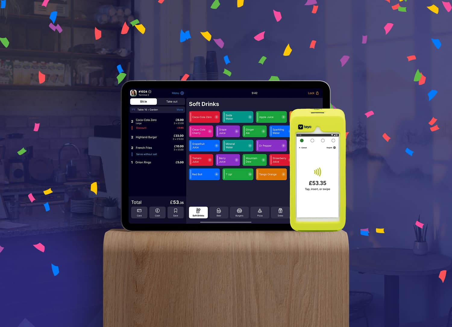 Seamless iPad POS | UK Based POS and payments system